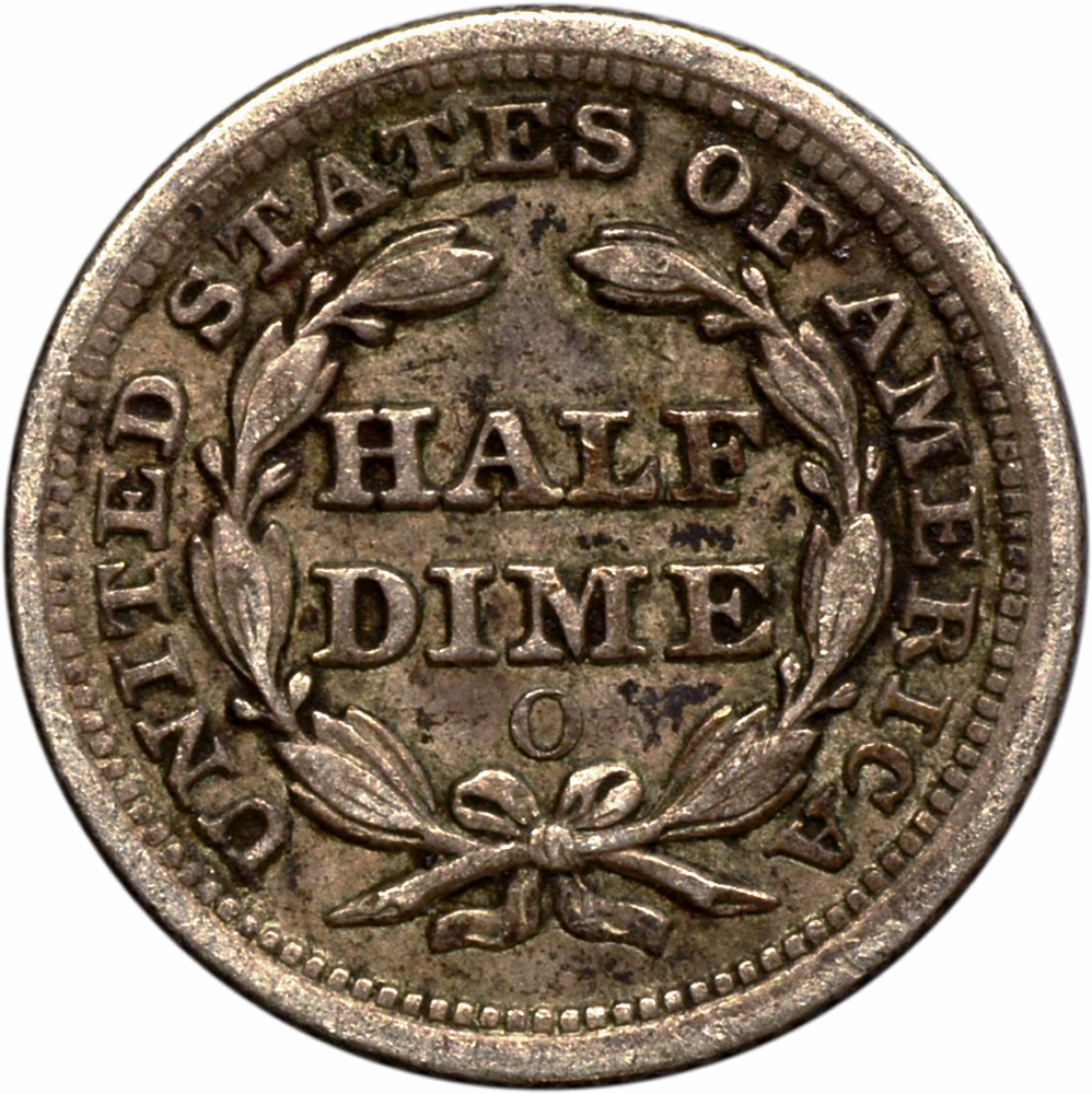 Five Cents > Seated Half Dimes