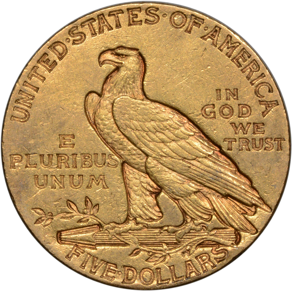 Gold > $5.00 Half Eagle